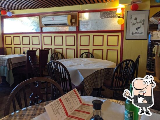 Menu at The Water Margin restaurant, Witney