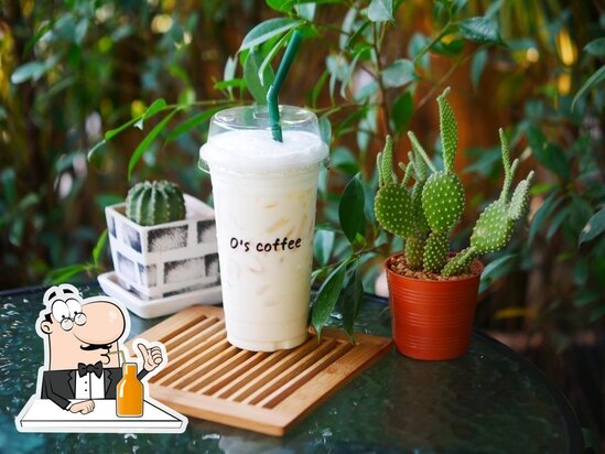 Menu at O's coffee, Phan Thong