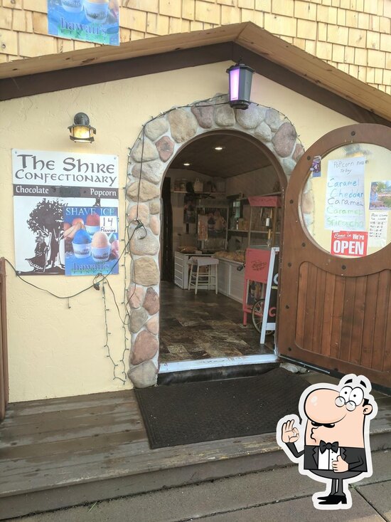 Menu at The Shire Confectionary restaurant, Osseo