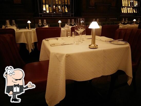 Menu at Simpson's in the Strand restaurant, London