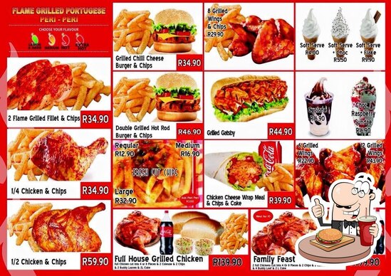 Menu at Chickanos Chicken Lydenburg restaurant, Lydenburg, Shop #3 ...