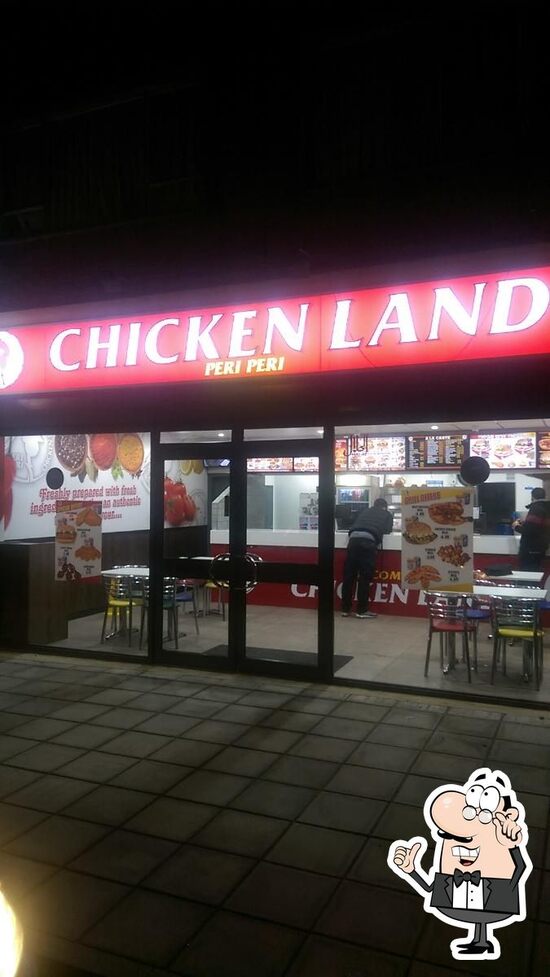 Menu at Chicken Land restaurant, London, 69 Station Approach