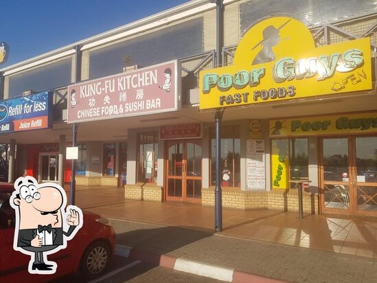 Menu at Poor Guys Fast Food, Pretoria