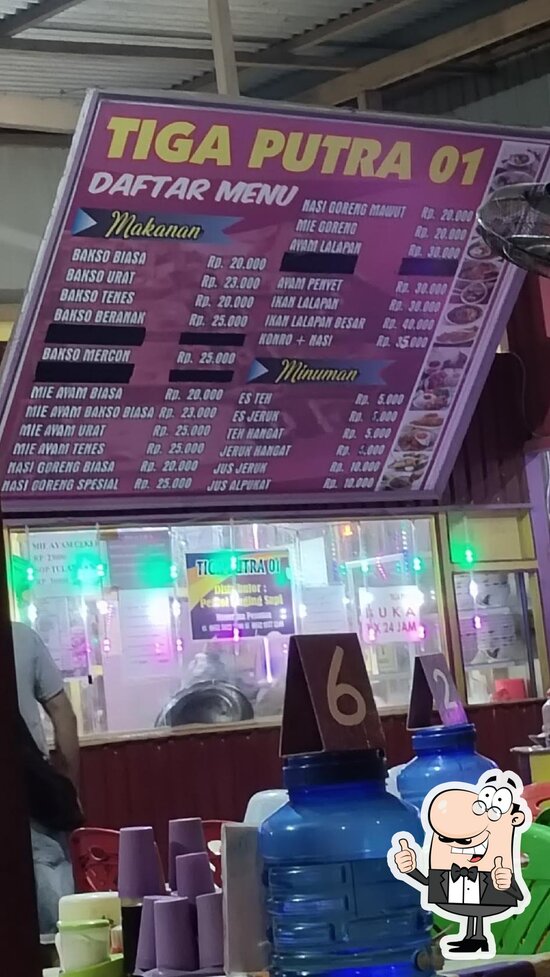 Warung Bakso Tiga Putra - Restaurant menu, prices and reviews