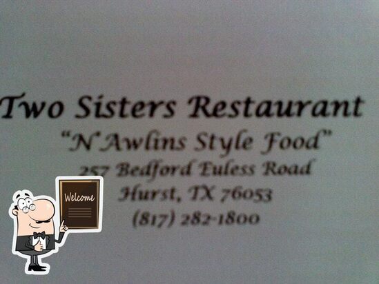 Menu at Two Sister's Restaurant, Hurst