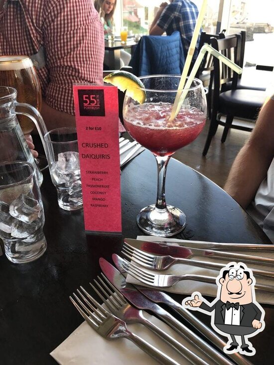 Carta de 55 Degrees North | Restaurant | Bistro | Cafe, Portrush