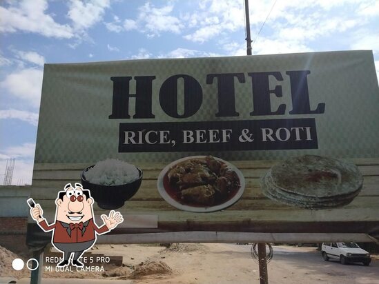 Menu at Muslim Rice Beef Roti, Dimapur