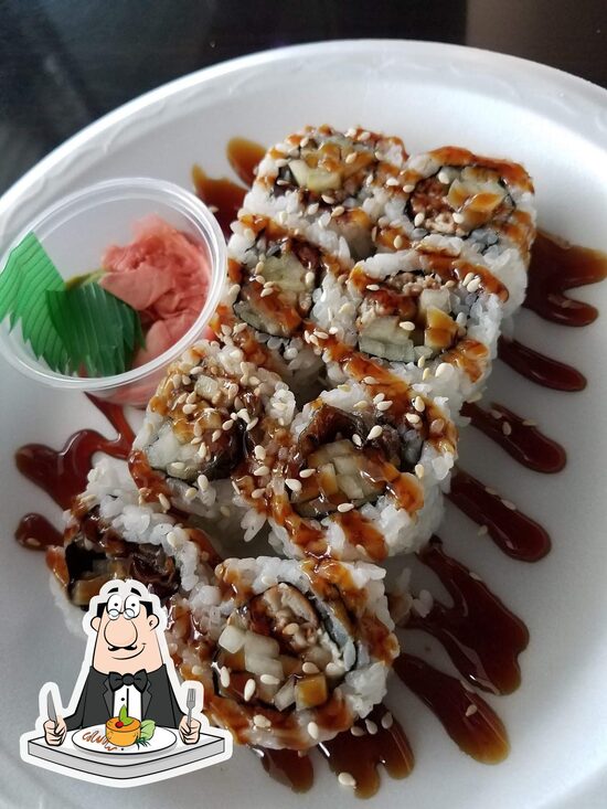Menu at Oishi Japanese Express restaurant, Meridian