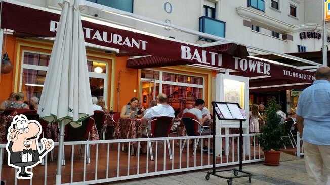 Menu at Balti Tower Restaurant, Cabo Roig