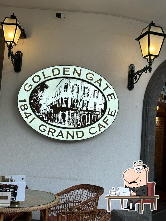 Menu at Golden Gate Grand Cafe, Funchal