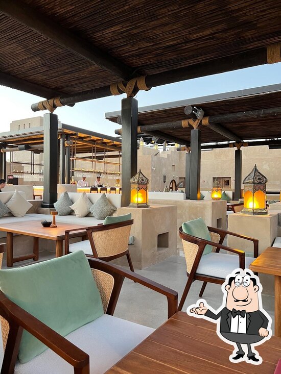 Menu at Anwa restaurant, Dubai