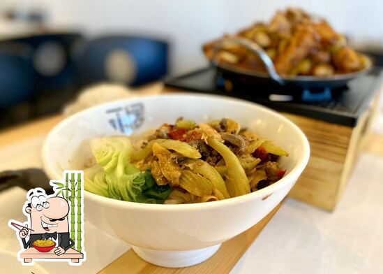Menu at Noodle Bistro restaurant, Temple City
