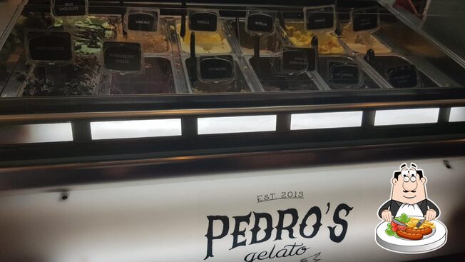 Menu at Pedro's Gelato desserts, Coron