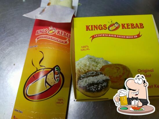 Menu at Kings Kebab, Bandung, Jl. Mars Utara III No.1