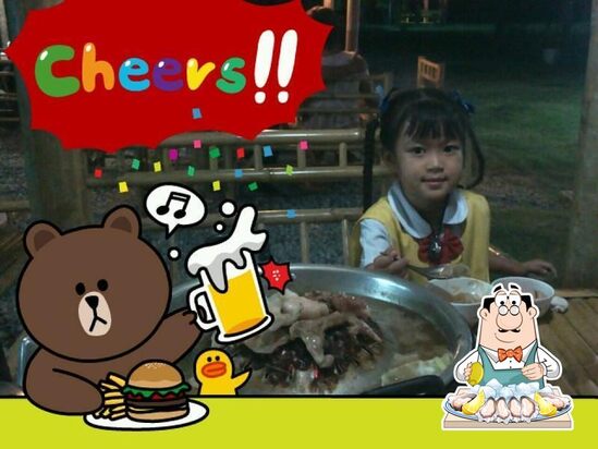 Menu at หมูย่างเกาหลี ดนตรีไทย BBQ, Si Racha