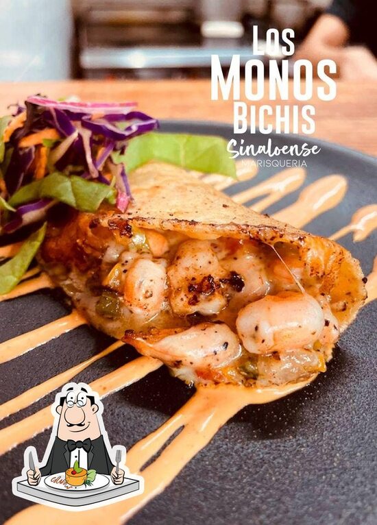 Menu at Los Monos bichis Seafood Restaurant, Puerto Vallarta