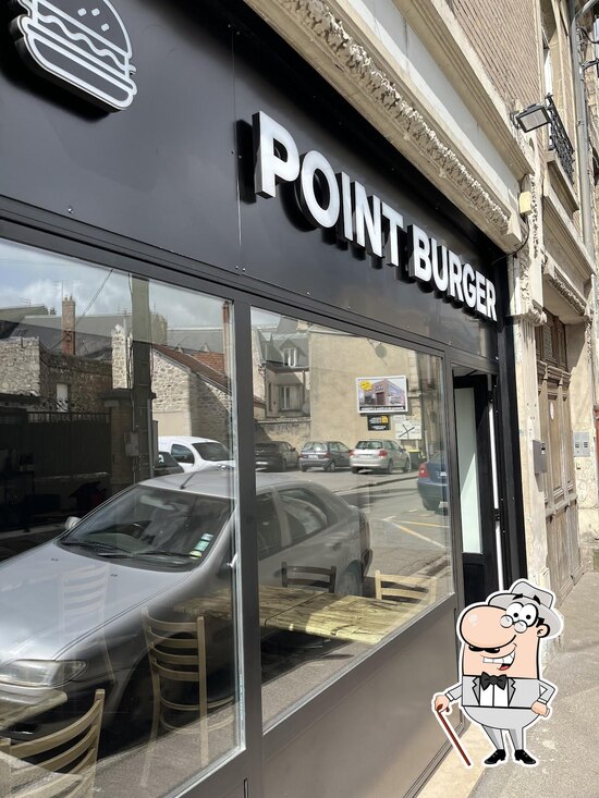 Menu au Point Burger restaurant, Fismes
