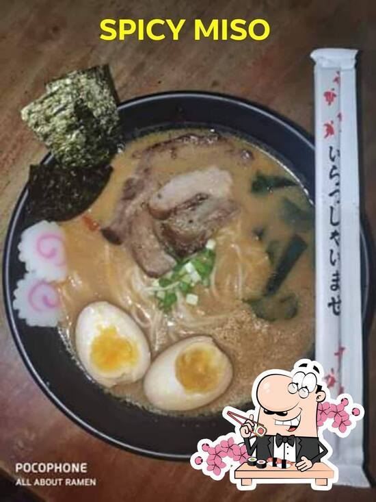 Menu at All About Ramen restaurant, Santa Rosa