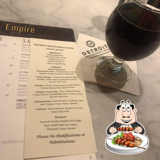 Empire Kitchen & Cocktails, Detroit - Restaurant menu, prices and reviews