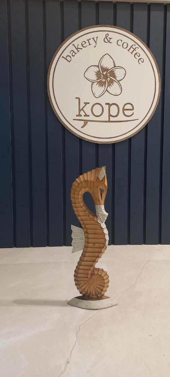 Menu em Kope cafeteria, Artur Nogueira