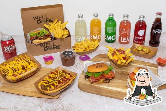 Menu at WELL DONE (smash burger) restaurant, Le Raincy