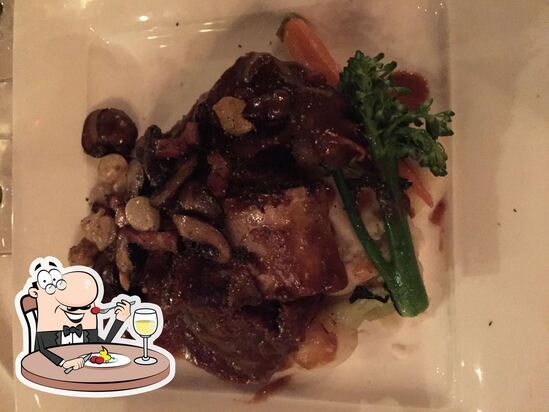 Menu at Rustica steakhouse, Canmore