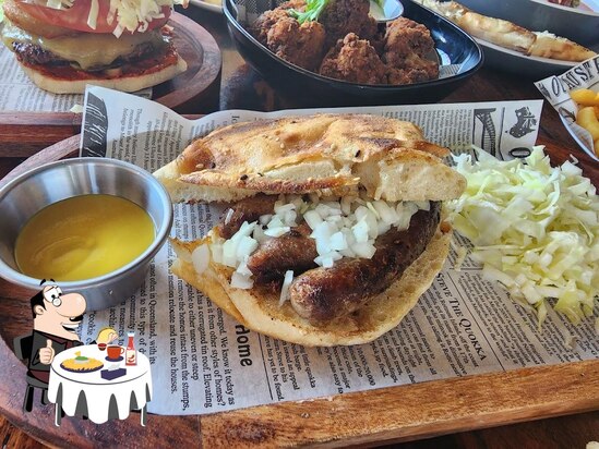 Menu at Balkan Burger Joint restaurant, Greenwood