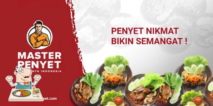 Menu at Master Penyet Tarumajaya restaurant, Bekasi Regency