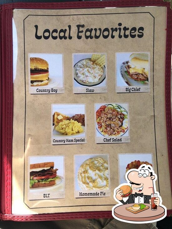 Menu at Wigwam Drive-In restaurant, Ravenna