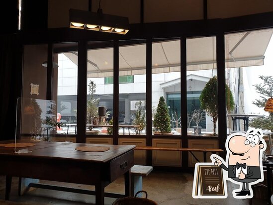 Carta del café Camel Coffee Dosan, Seul, 16-8 Dosan-daero 45-gil