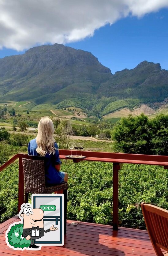 Menu at Alluvia Boutique Winery restaurant, Stellenbosch