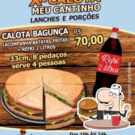 Xis Calota Meu Cantinho restaurante, Balneário Camboriú