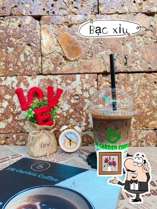 Menu at FM Garden Coffee cafe, Da Nang