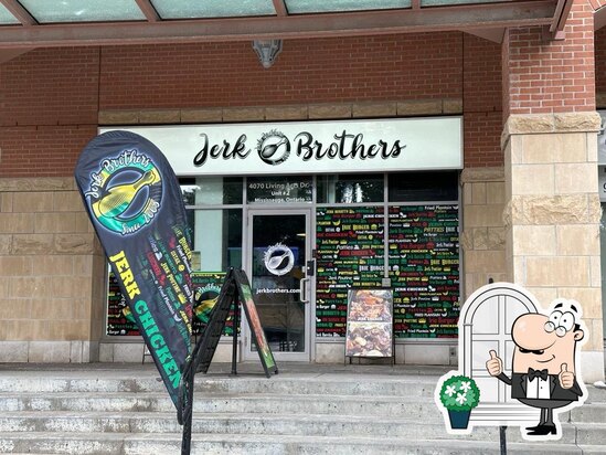 Menu at Jerk Brothers restaurant, Mississauga