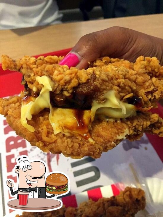 Menu at KFC Wembley fast food, Wembley, 434-436