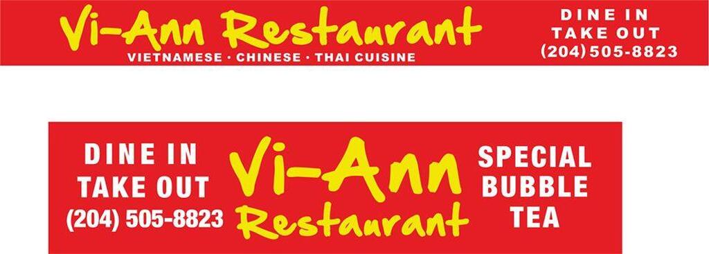 Vi-Ann Restaurant, 1020 Notre Dame Ave in Winnipeg - Restaurant menu ...