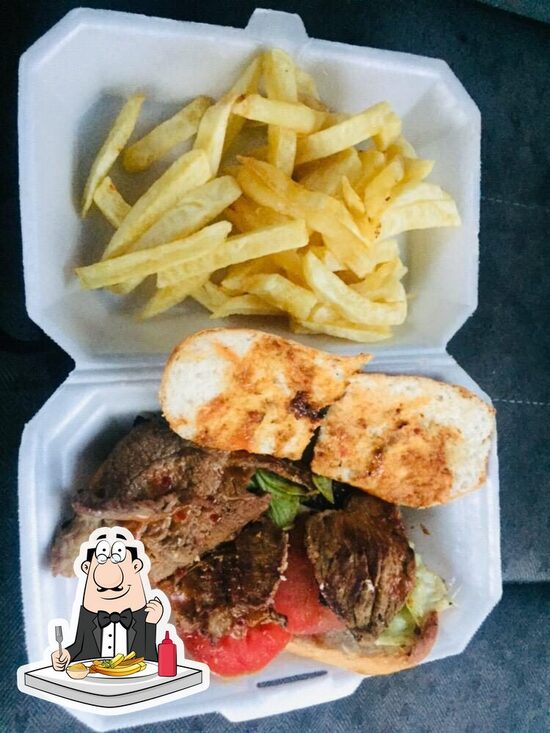 Menu at Junior's Burger's Fast Food, Pimville