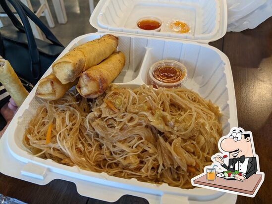 Menu at The Manila Fiesta restaurant, Salem