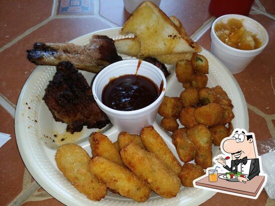 Carta de barbacoa Kwik Stop Grocery & Deli, Jacksboro