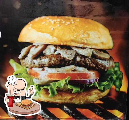 Menu at Las Crazy Burgers al Carbon restaurant, Monterrey