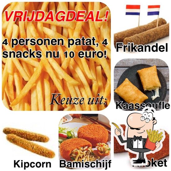 Menu at Patatkraam snackbar Duinkerken Gramsbergen, Gramsbergen