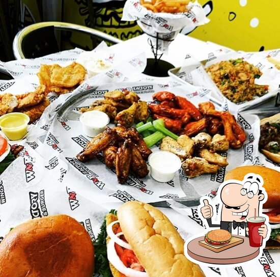 Menu at WNB Factory - Wings & Burger restaurant, Macon, Presidential ...