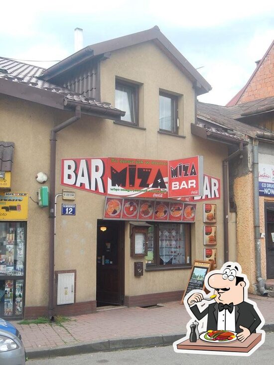 Menu at MIZA Bar, Krościenko nad Dunajcem
