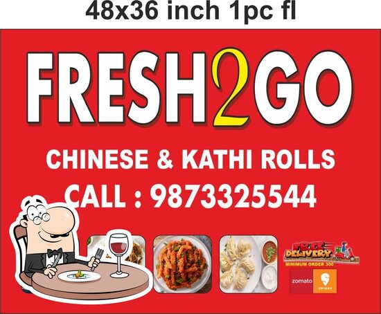 Menu at Fresh2go, Ghaziabad