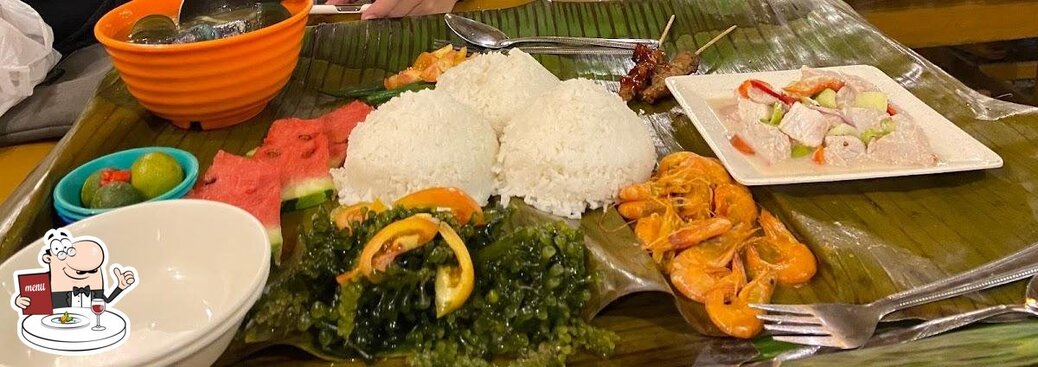 Menu at Isha's Sutukil restaurant, Puerto Princesa