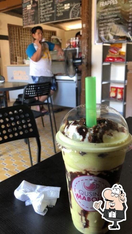 Menu at The CoffeeLab cafe, Bacarra