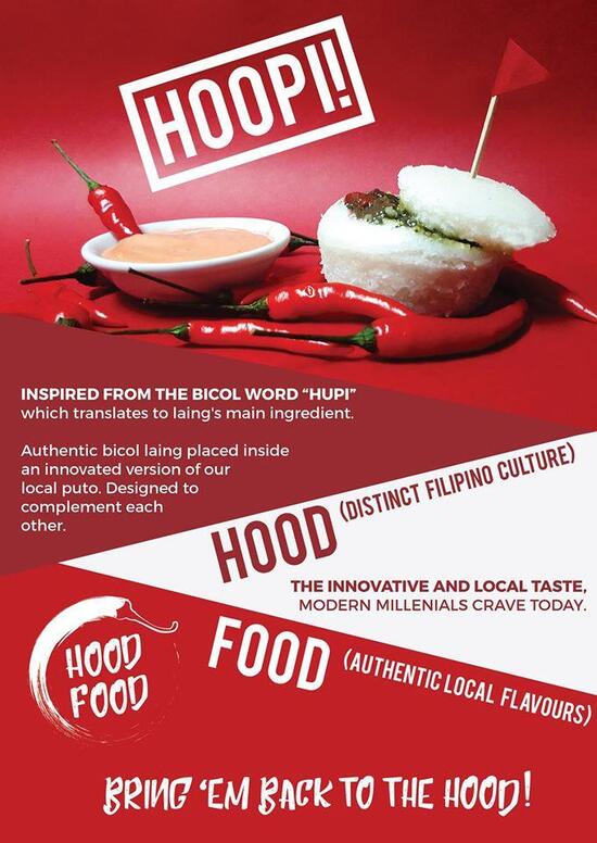 Menu at Hood Food restaurant, Quezon City