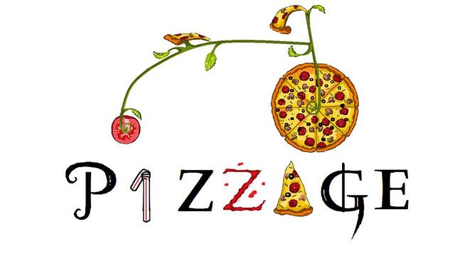 Menu at Pizzage, Mexico City