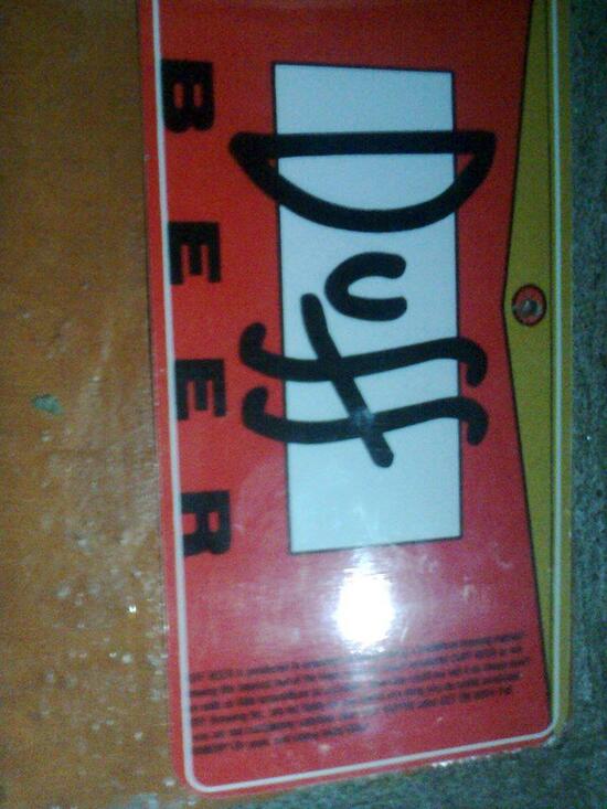 Menu at DUFF pub & bar, Riosucio