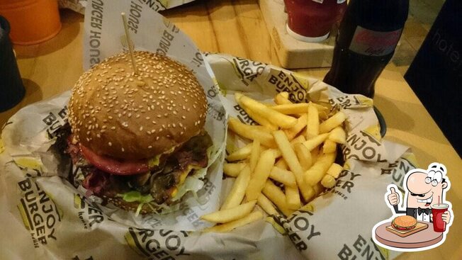 ENJOY BURGER HOUSE, Mersin, Güvenevler mahallesi 1914 sokak Boss Point ...